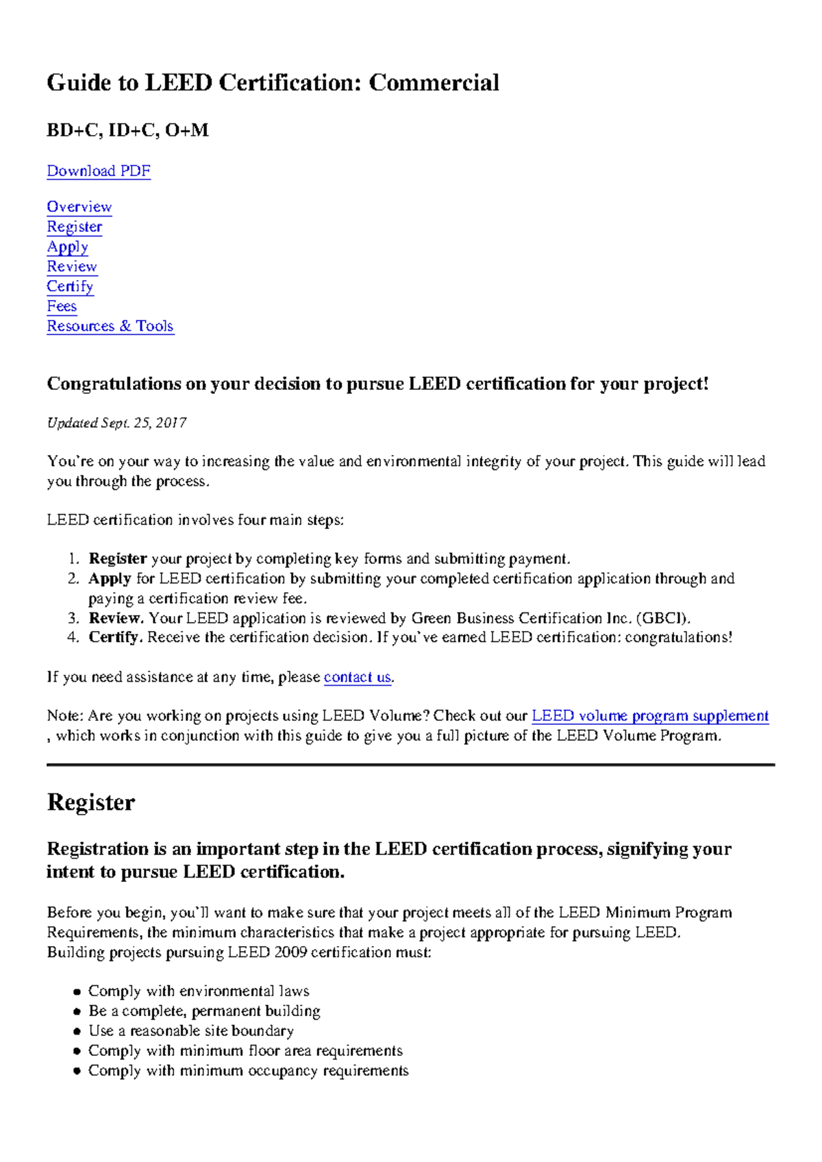 LEED Certification Guide for Commercial Projects: Steps & Resources ...