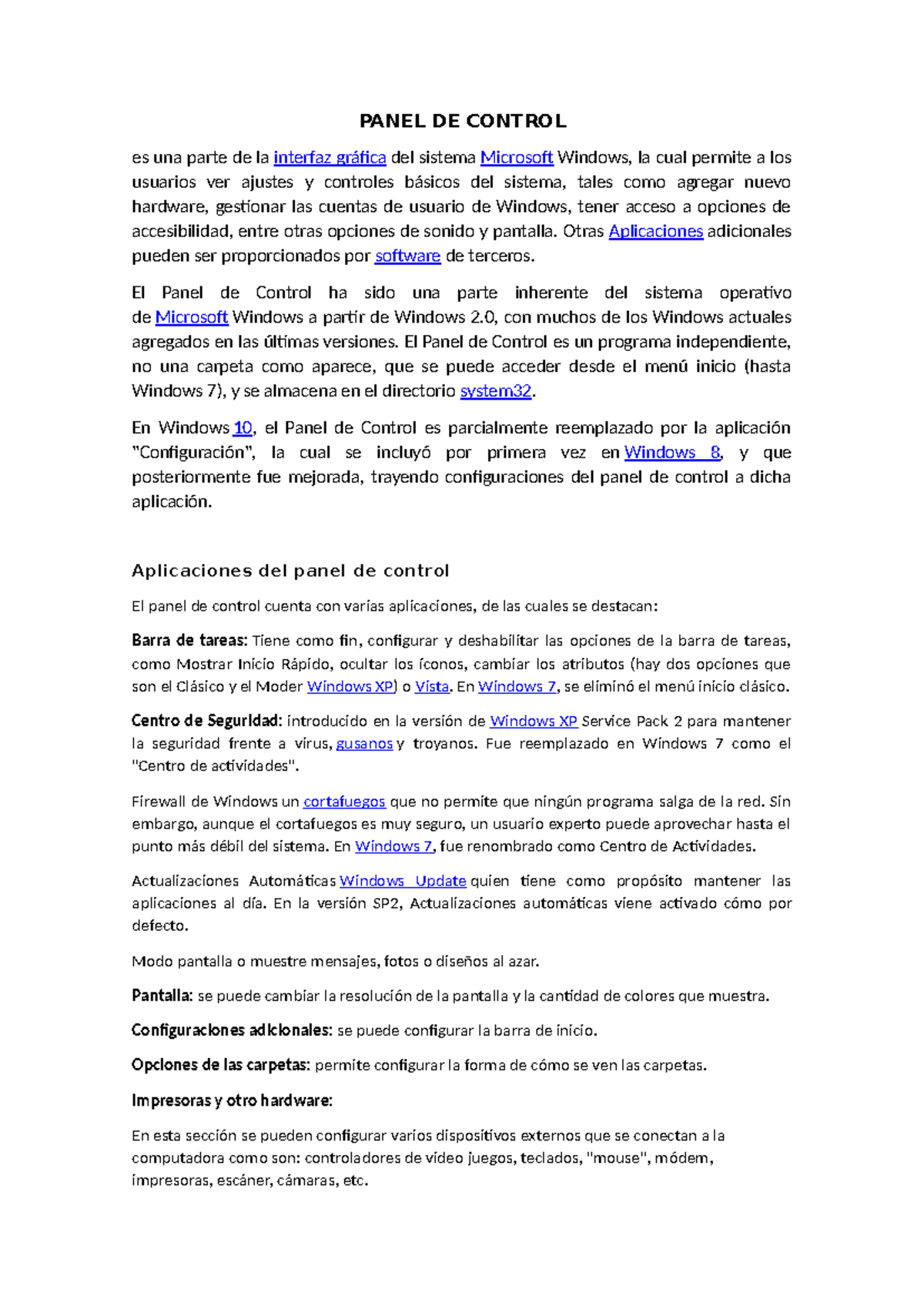 Panel de Control en Windows: Funciones y Configuraciones Esenciales ...