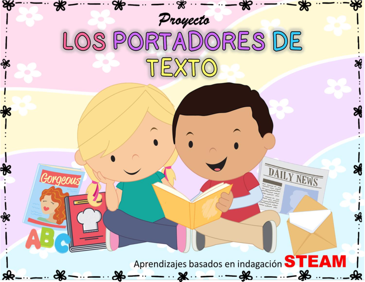 PLAN Portadores de Textos: Proyecto de Aprendizaje en Lenguaje - Studocu