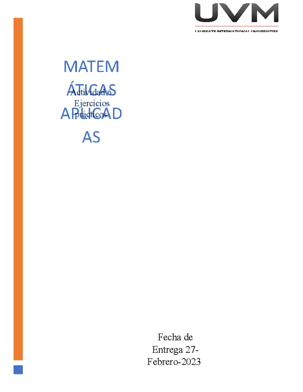 Ejercicios de Álgebra: Actividad y Resolución de Problemas - Studocu