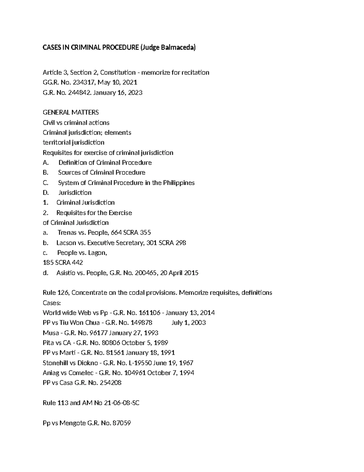 Demurrer to Evidence (CIVIL CASE) - Legal Argument Example - Studocu