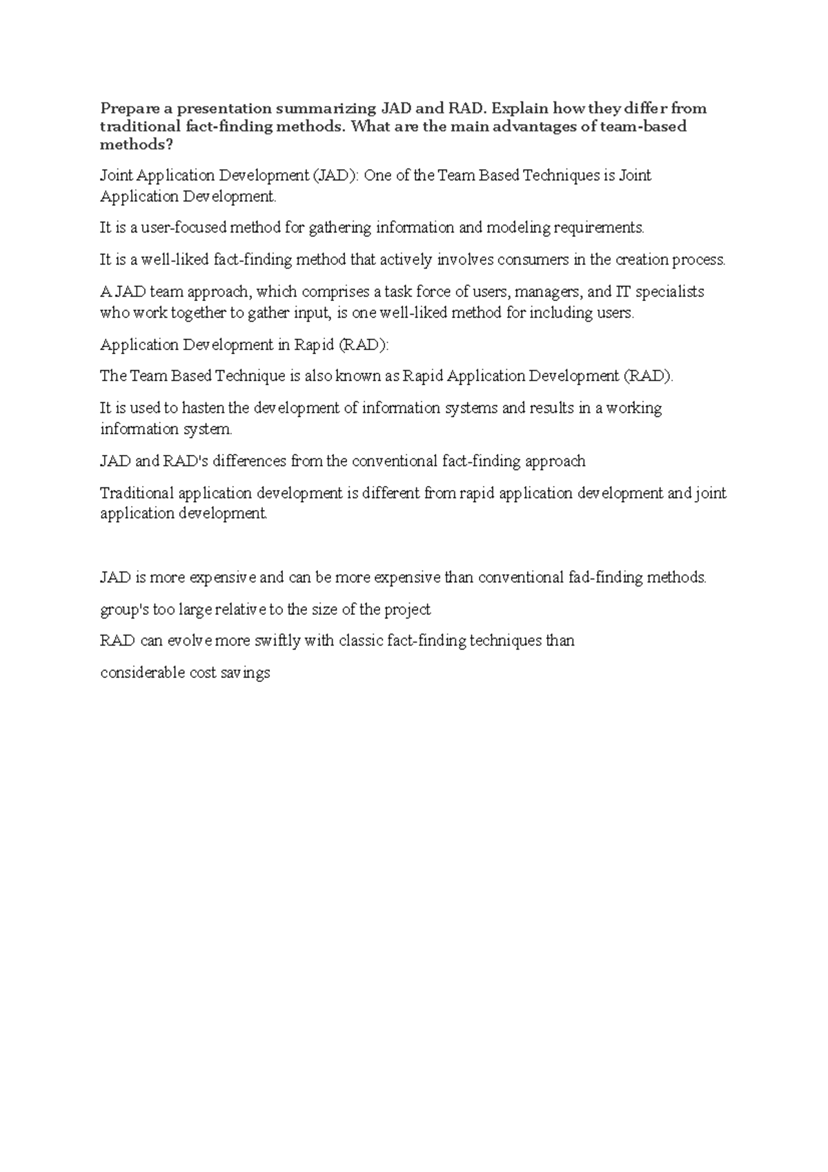 Projects ch1.2 Bapat - Class Assignments - Prepare a presentation ...