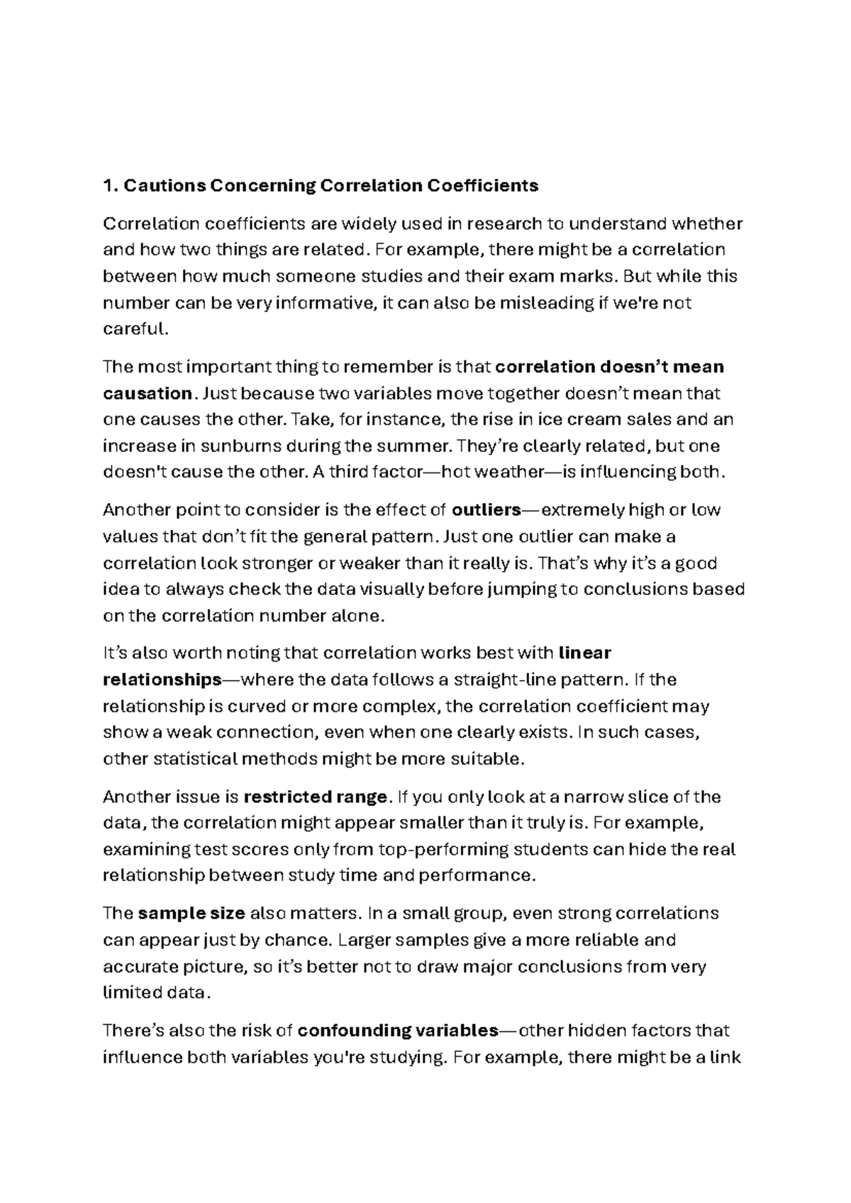 Psy 48: Understanding Correlation, Standard Scores, and Normal ...