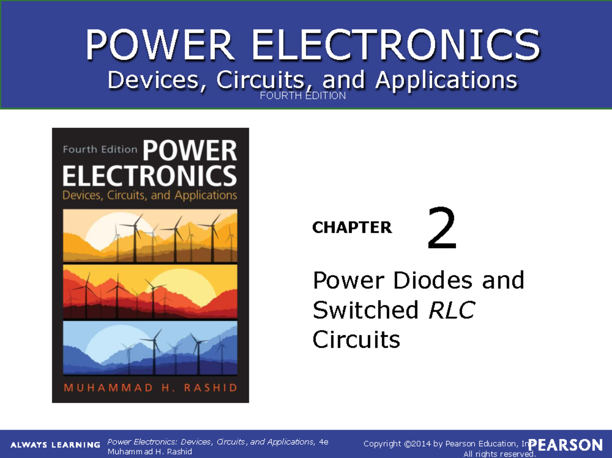 Power Electronics (EE 123) Chapter 2: Power Diodes & RLC Circuits - Studocu