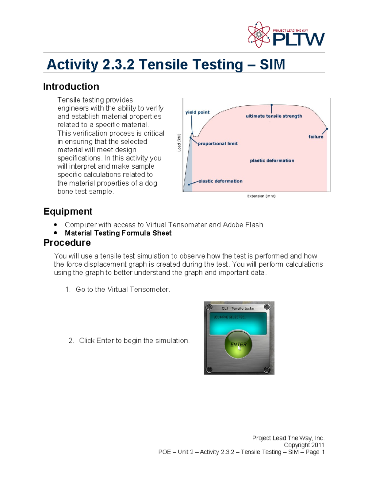 A2 3 2 Tensile Testing Simulation: Understanding Material Properties ...