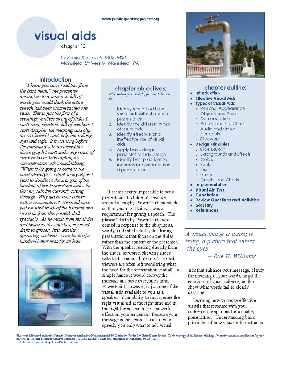 Chapter 13: Best Practices for Using Visual Aids in Presentations ...