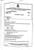 ZIMSEC 6023 Computer Science A Level Exam Paper 1 - 2022 - Studocu