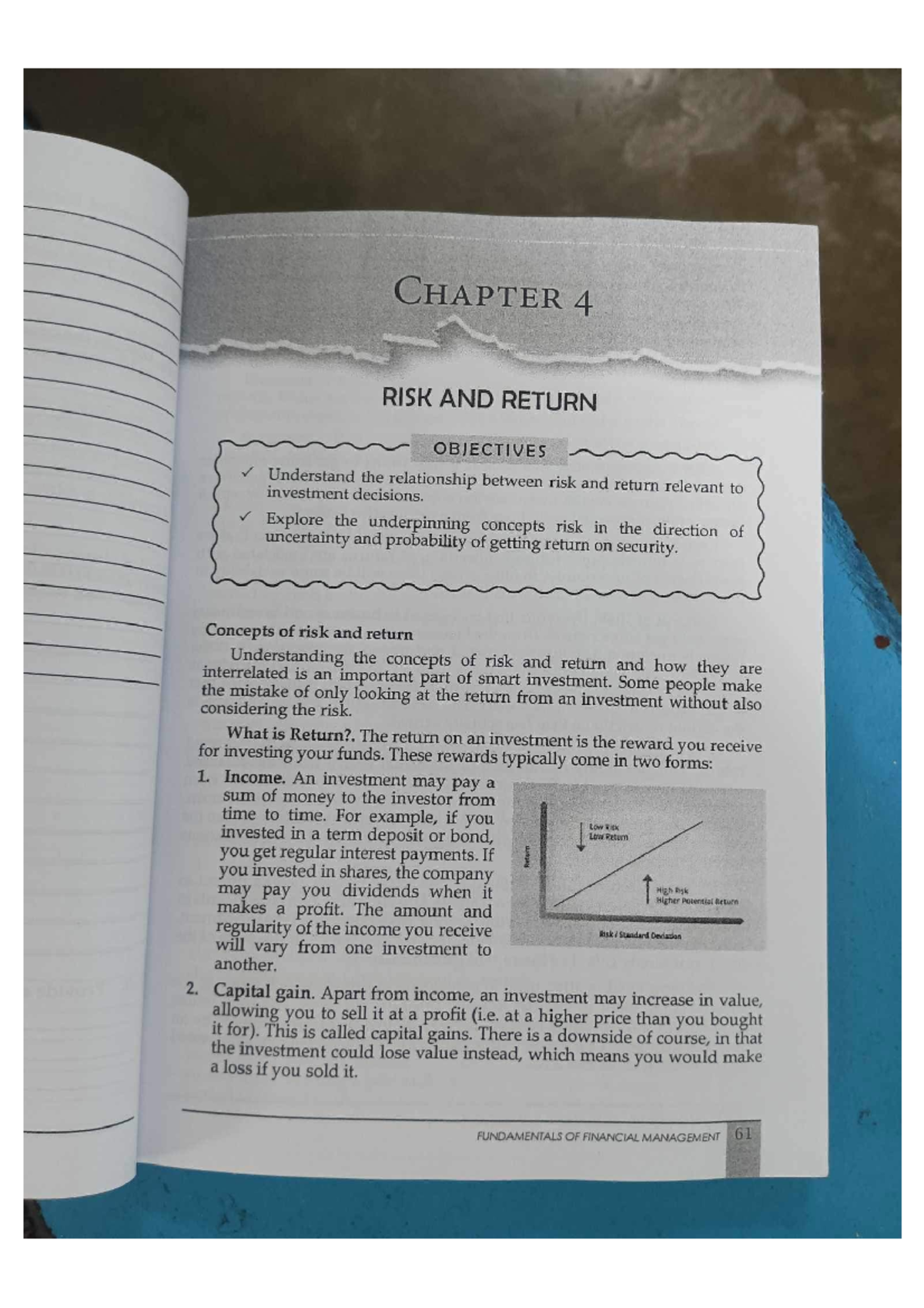 CHAPTER 4: RISK AND RETURN OBJECTIVES IN INVESTMENT DECISIONS - Studocu