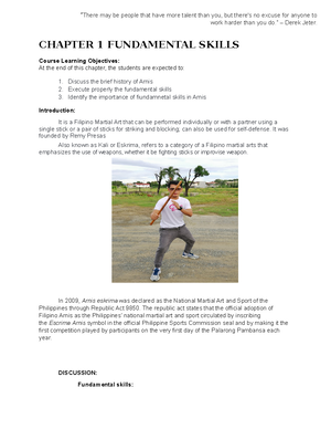 PE-1-finals - LECTURES - Module I- Introduction to Movement Enhancement : This module is ...