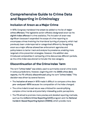 Comprehensive Overview of NCVS: Strengths & Limitations in Crime Data ...