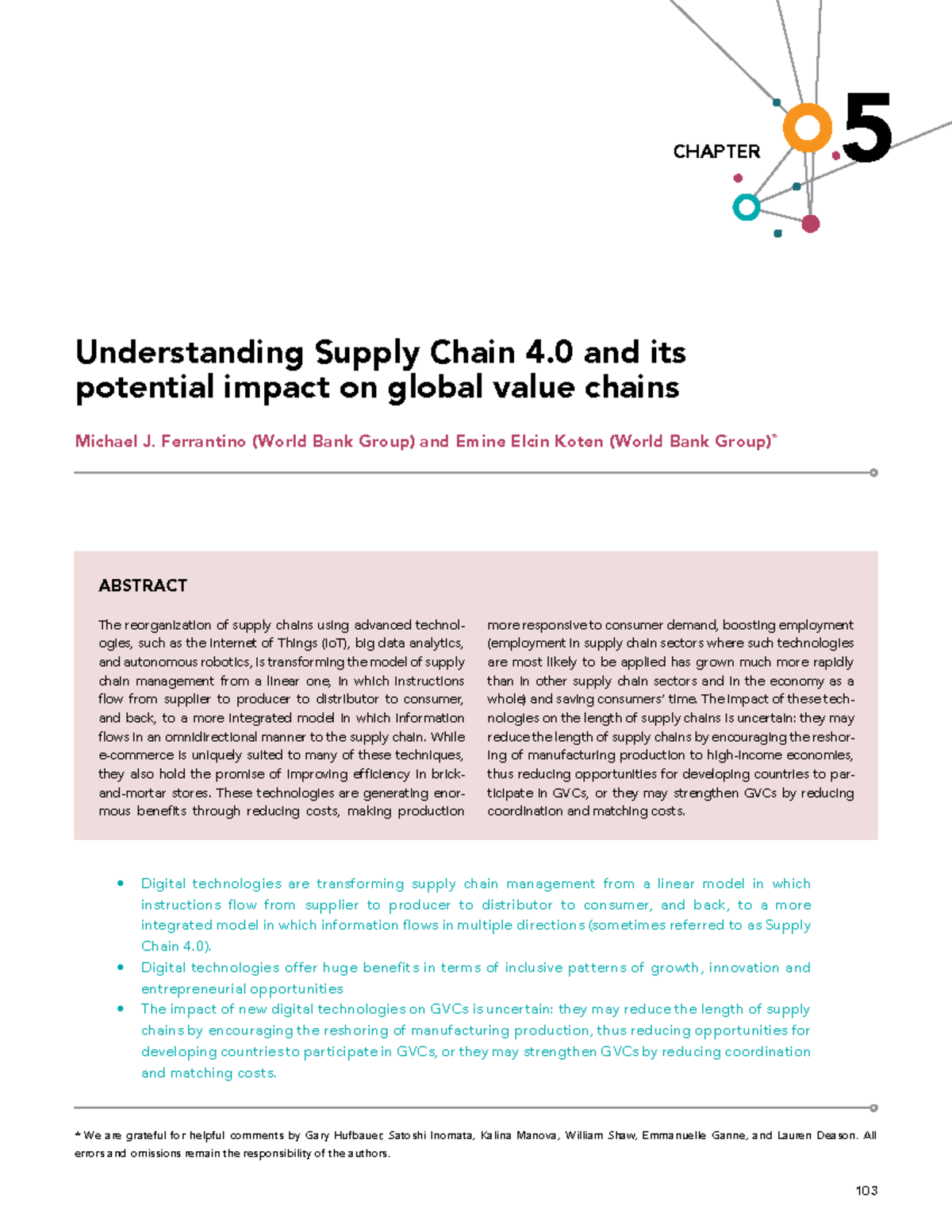 SNT001300 009 - ummmghfhf - 103 CHAPTER 5 Understanding Supply Chain 4 ...