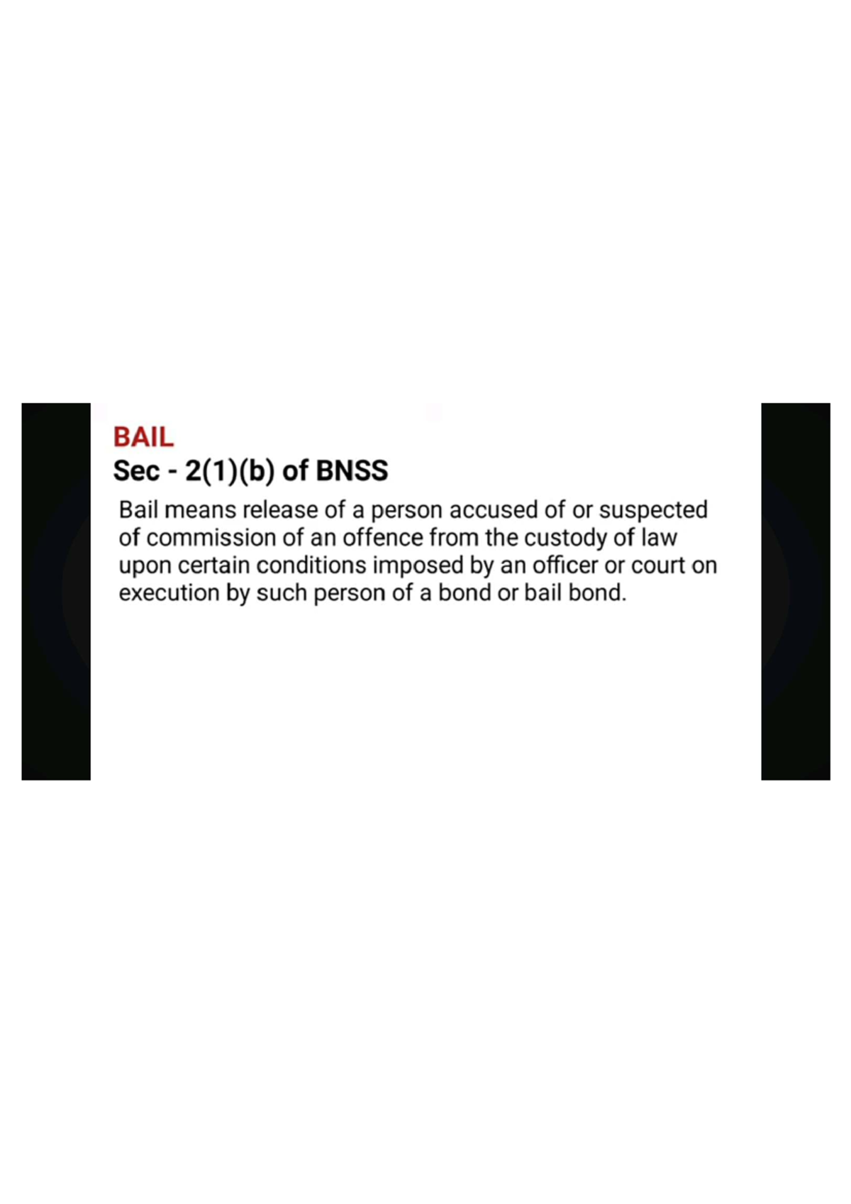 BAIL Sec 2(1)(b) of BNSS: Understanding Types and Procedures of Bail ...