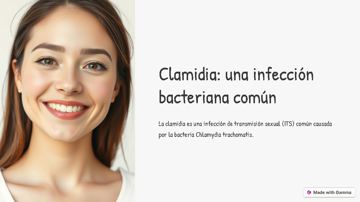 Clamidia una infeccion bacteriana comun - Clamidia: una infección ...