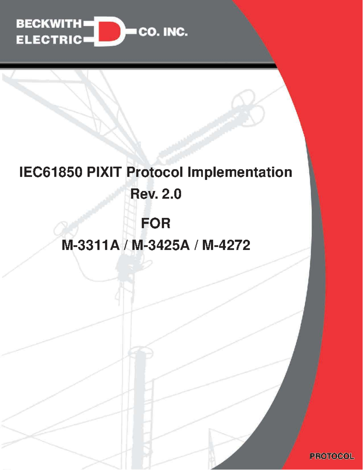 IEC61850 PIXIT Protocol Implementation Rev. 2.0 Overview - Studocu