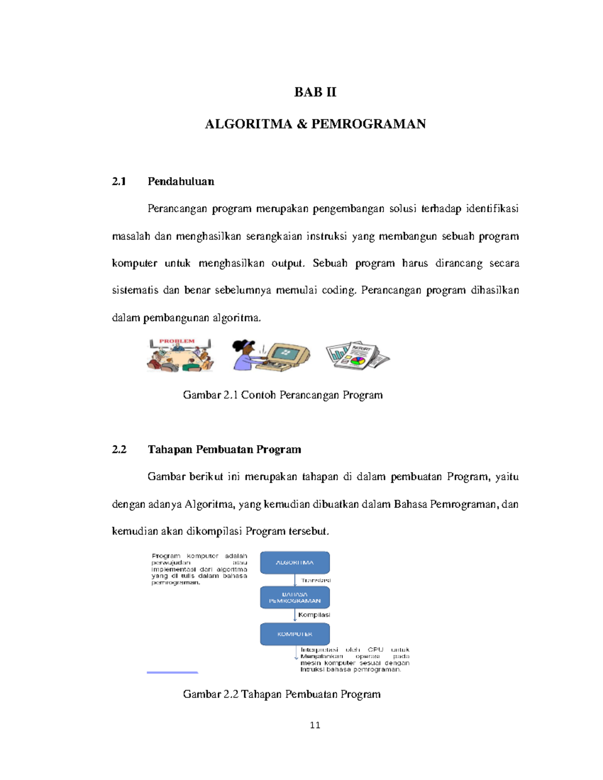 Modul Metode Perancangan Program Bab 2 Algoritma dan Pemrograman - 11 ...