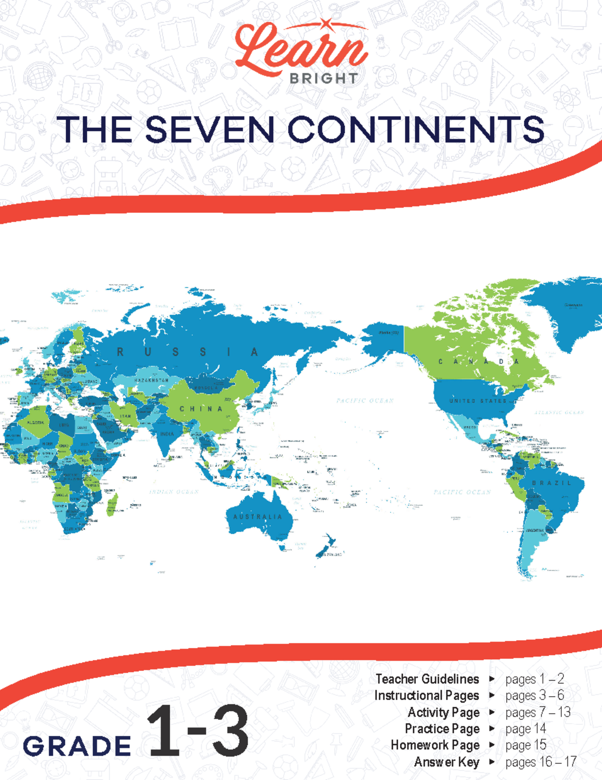 Seven-Continents - seven continents - THE SEVEN CONTINENTS GRADE 1 ...