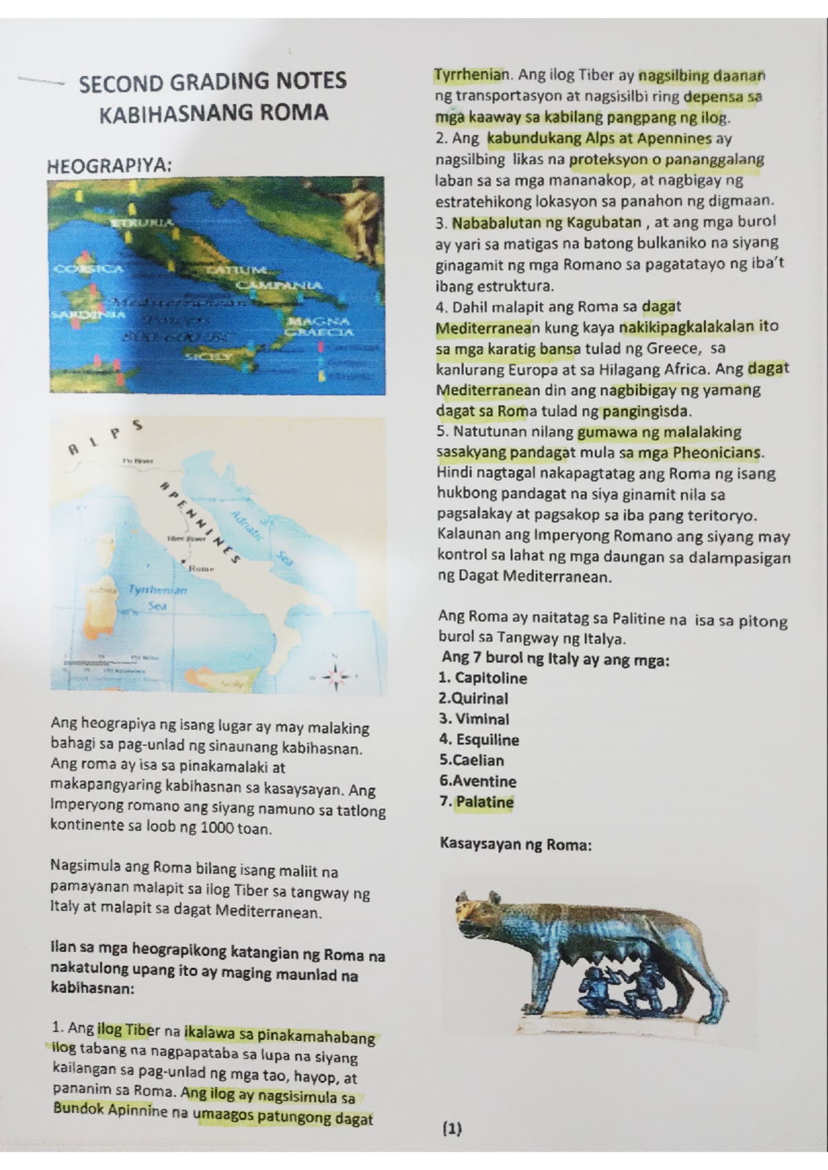 Image to PDF 20240901 09 - SECOND GRADING NOTES Tyrrhenian. Ang ilog ...