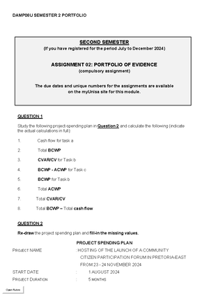 [Solved] based on the outcome of above calculation draw the five Scurve - Programme in Basic ...