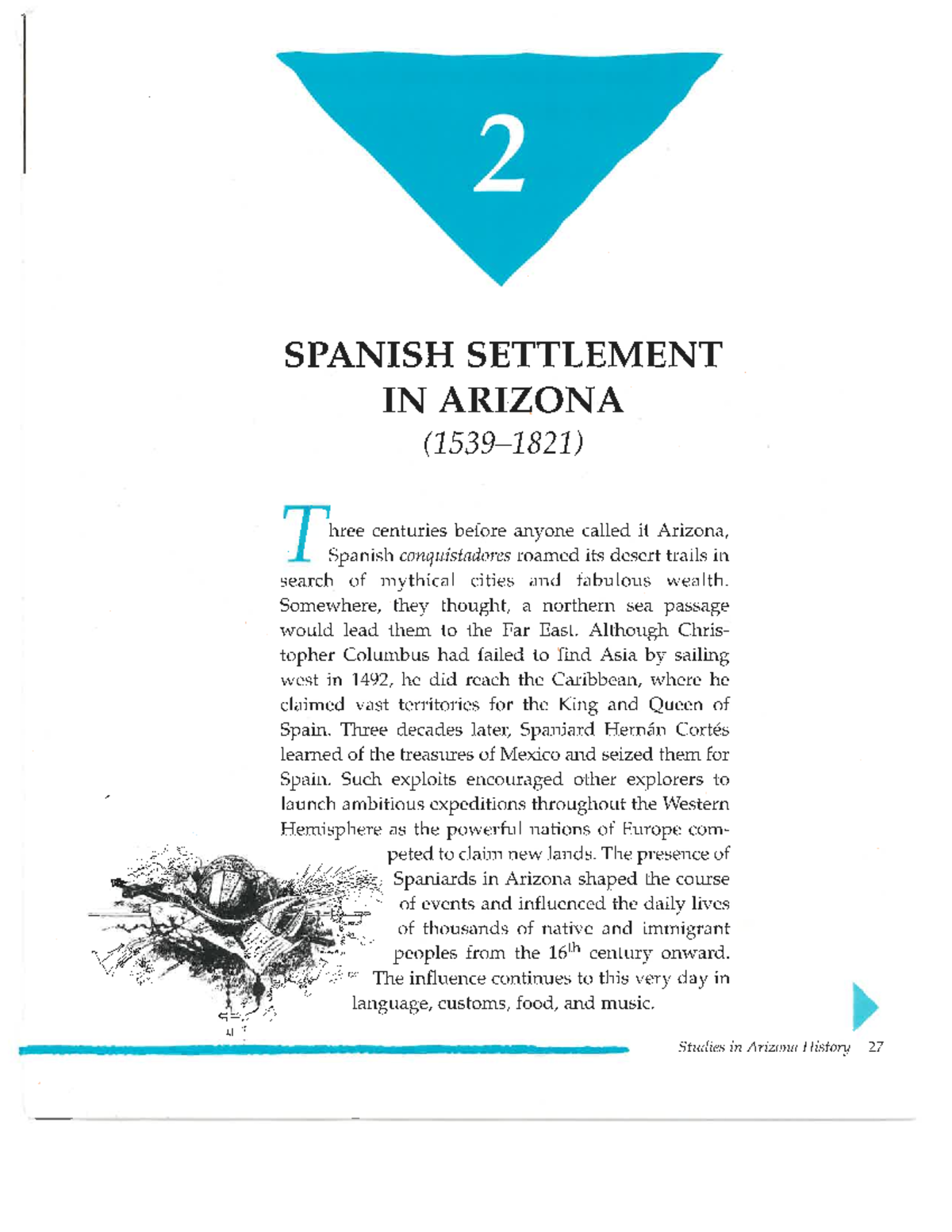 Spanish Settlement in Arizona: Historical Overview and Impact - Studocu