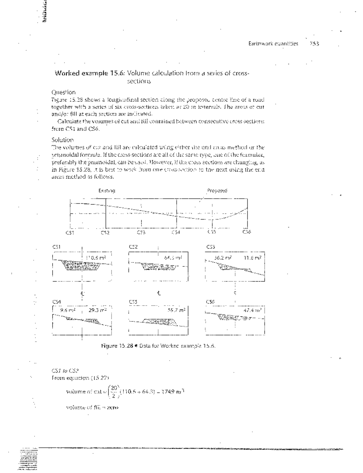 Volume Calculations - Lecture Notes for Surveying 3 - Studocu