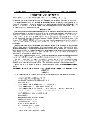 NOM 004 SE 2021 - NOMS - DOF: 14/01/ NORMA Oficial Mexicana NOM-004-SE ...