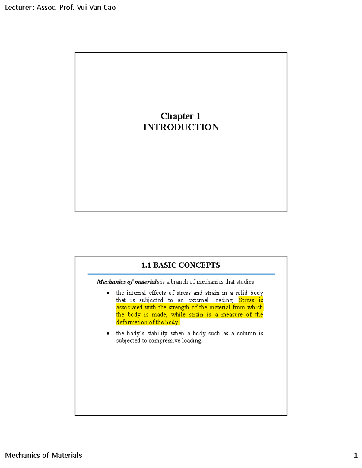 Chapter 1-Introduction - Chapter 1 INTRODUCTION 1 BASIC CONCEPTS ...