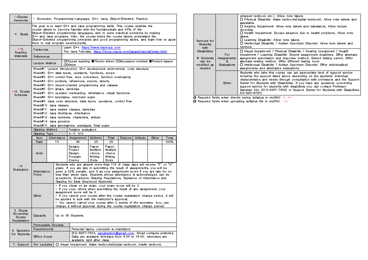 Computer+Programming+Syllabus - **Course Keywords - Computer ...