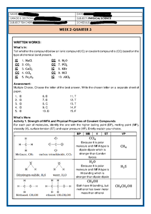 Physical Science Module 7-Edited - Physical Science Quarter 2 – Module ...