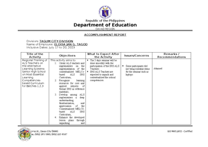 ESP2-DLP WEEK1-Q1 - ESP 2 - Department of Education Detailed Lesson Plan in ESP II DETAILED ...