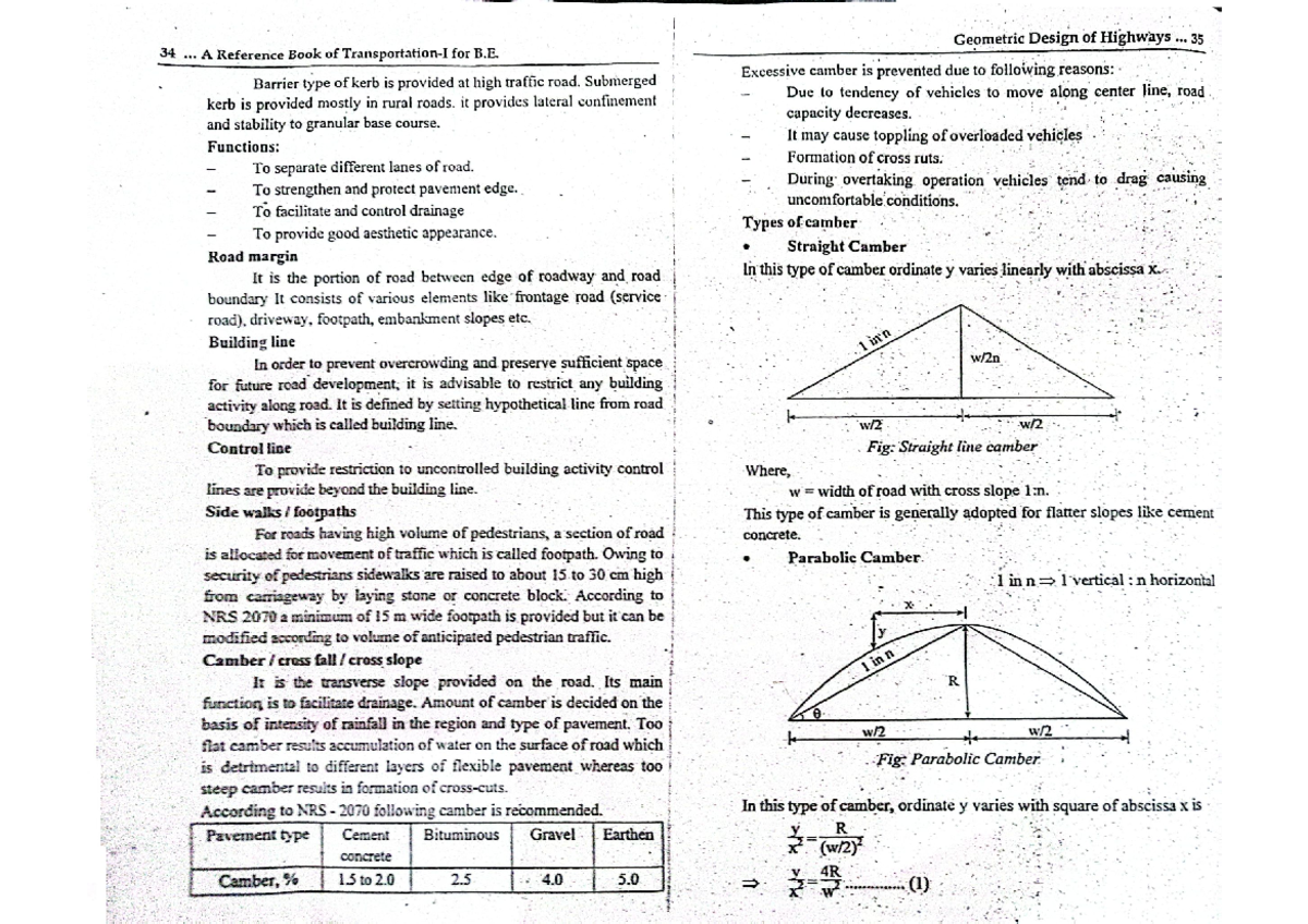 Geometric Design of Highways: Key Concepts and Guidelines (CE 101 ...