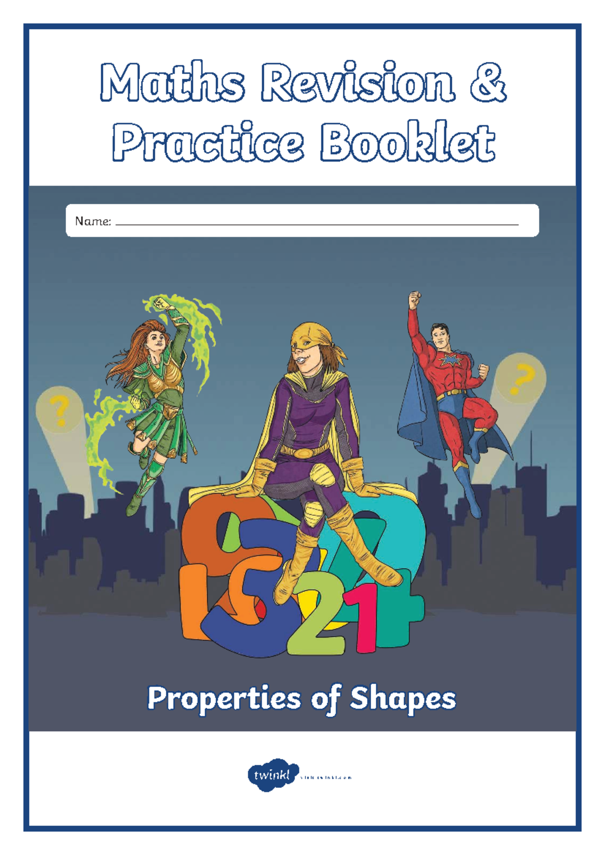 Maths Revision: Properties of 2D & 3D Shapes Booklet - Studocu
