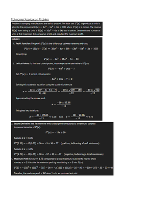 U1A1 Characteristics of Polynomial Functions - U1A1 EXPLORING POLYNOMIAL FUNCTIONS PEZA YouTube ...