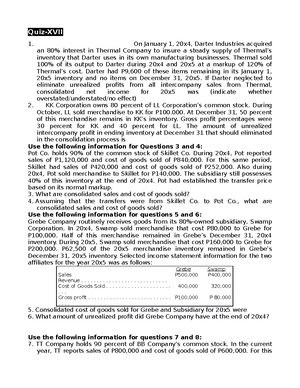 Pdfcoffee - Some practice problems and its manual solution - Basic Accounting Ballada Solution ...