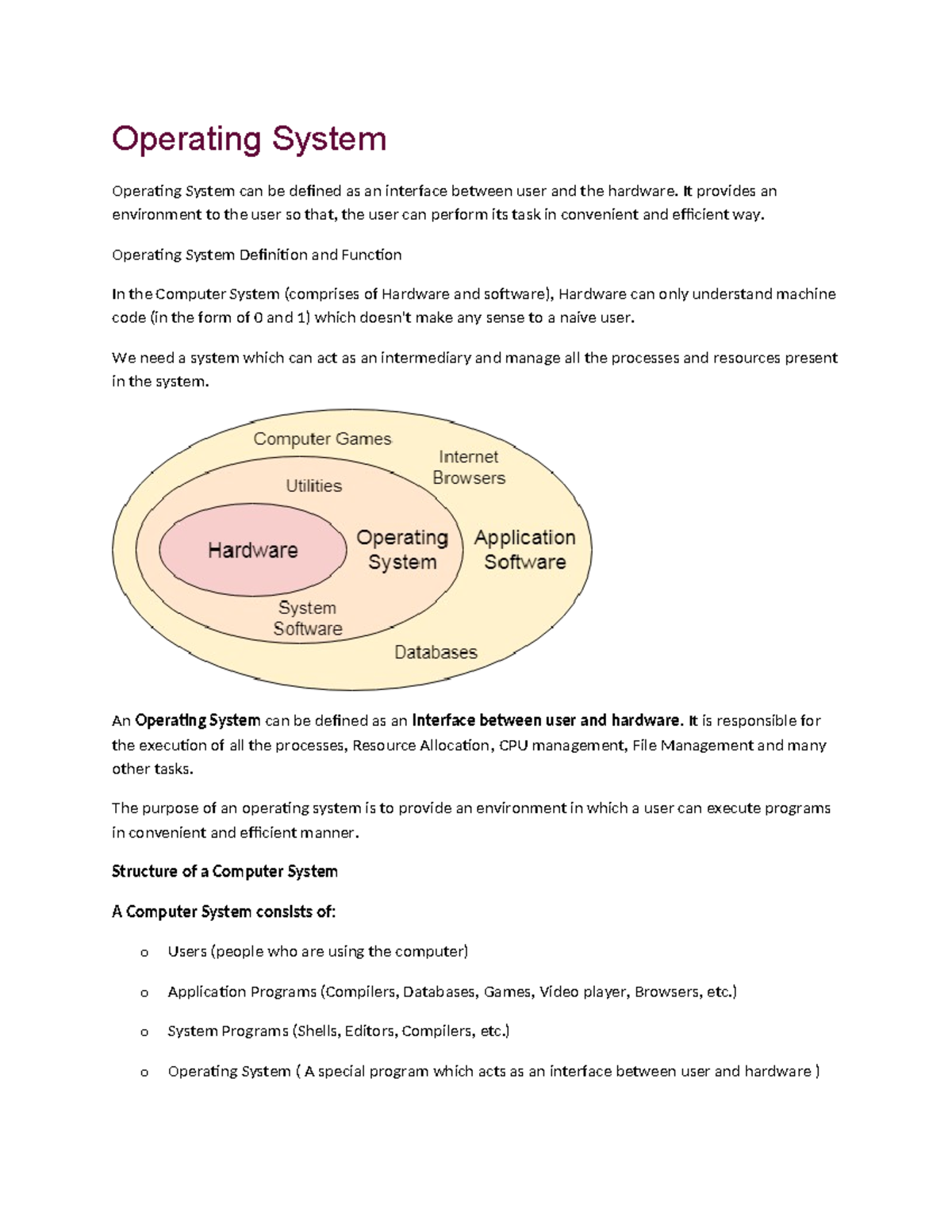 Session 1 - ICS 2109: Introduction to Computer Operating Systems - Studocu