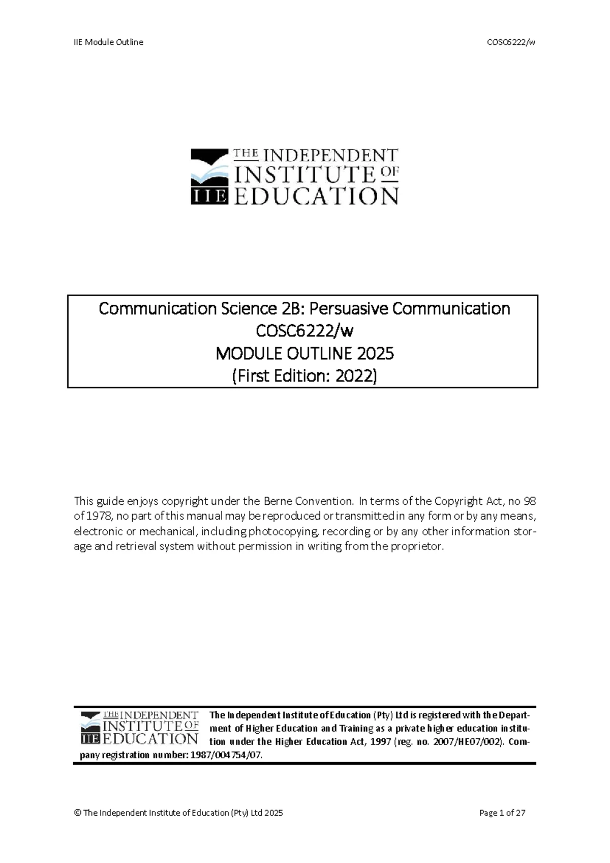 The IIE Adapted Harvard - Anglia Style Reference Guide 2025-11 - Studocu