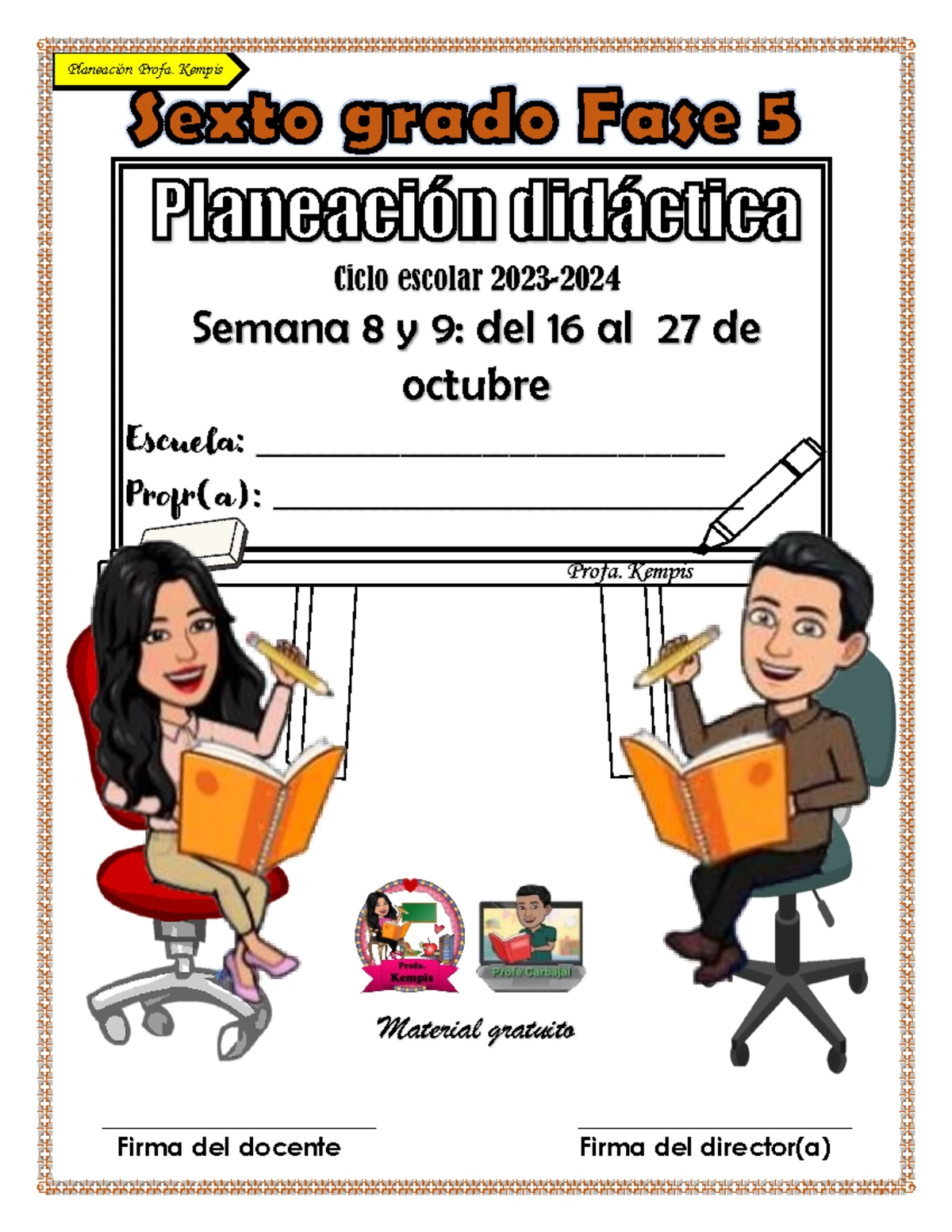 4° s8 y 9 Cuadernillo de actividades (anexos) Profa Kempis - Anexos ...