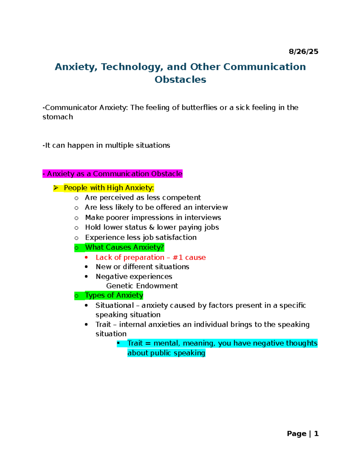 Understanding Communication: Anxiety, Tech, and Interaction Barriers ...