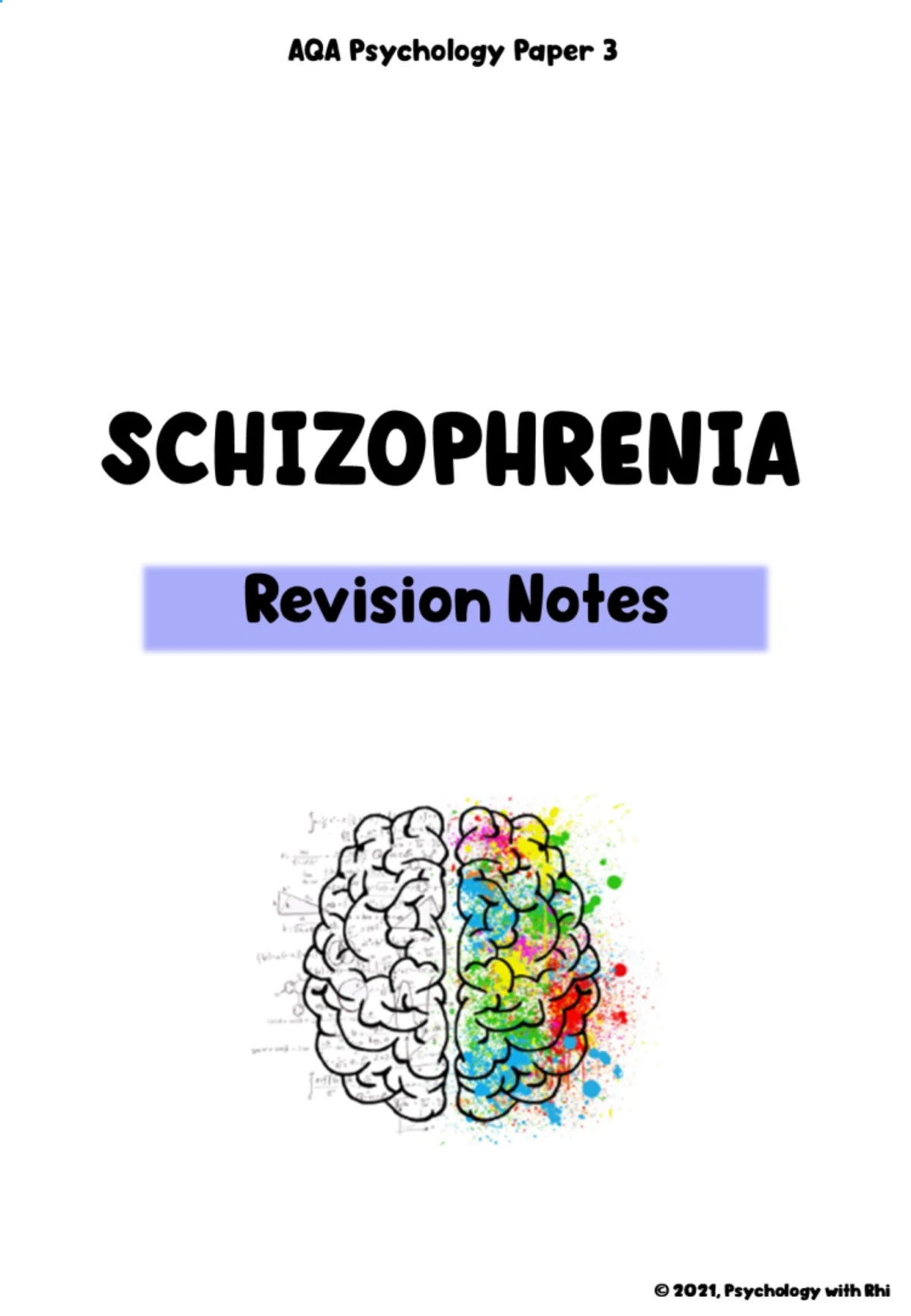 AQA Psychology Paper 2 Revision Notes (2021) - Approaches Overview ...