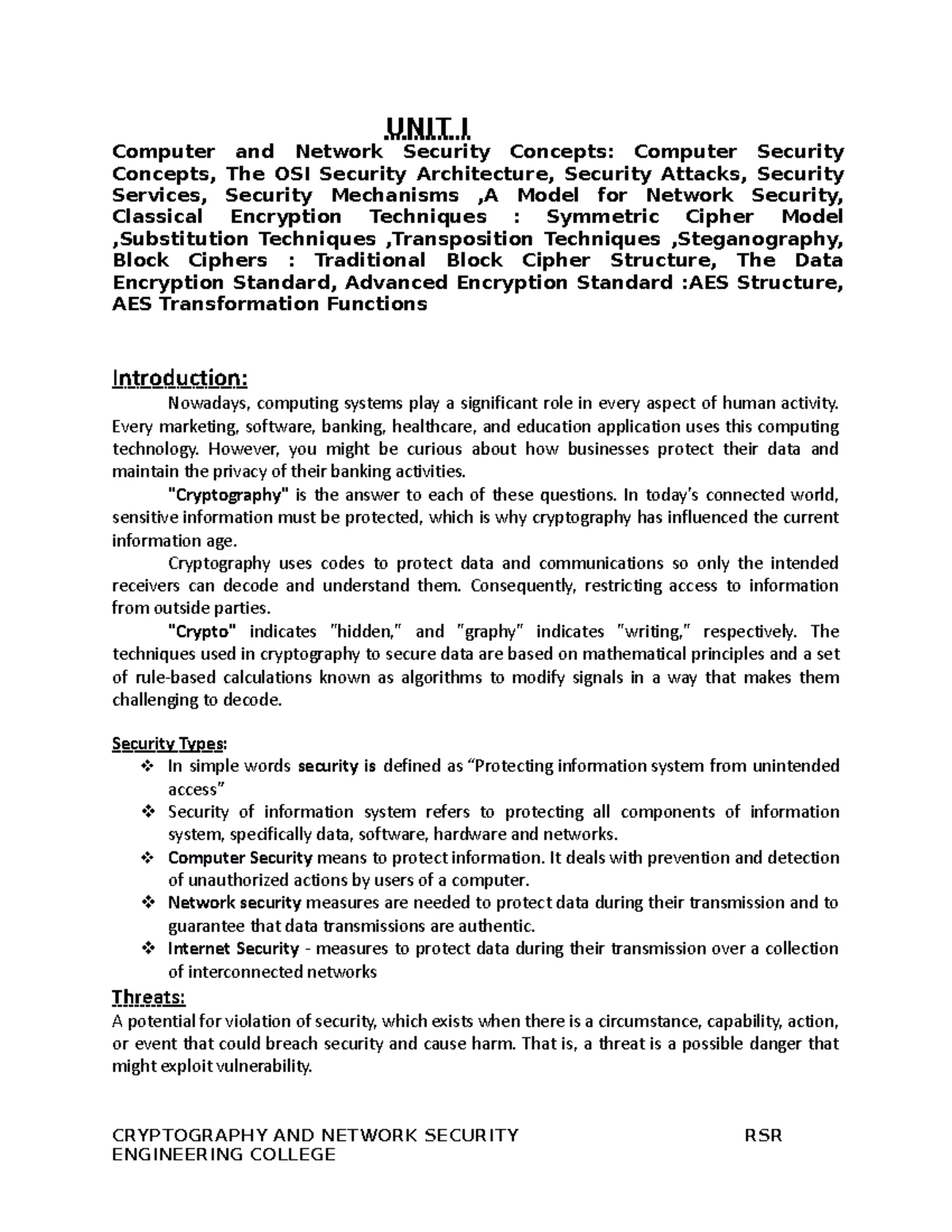 Internship Report: Java Full Stack Developer - B.Tech CSE 2023-24 - Studocu