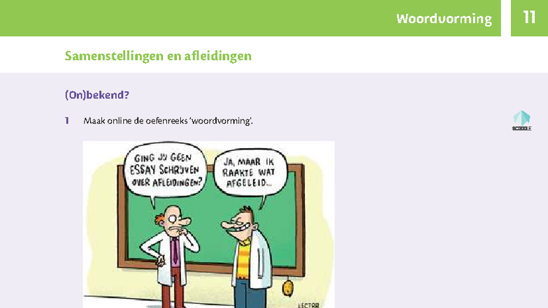 D2 L11 Woordvorming: Samenstellingen en Afleidingen in het Nederlands ...