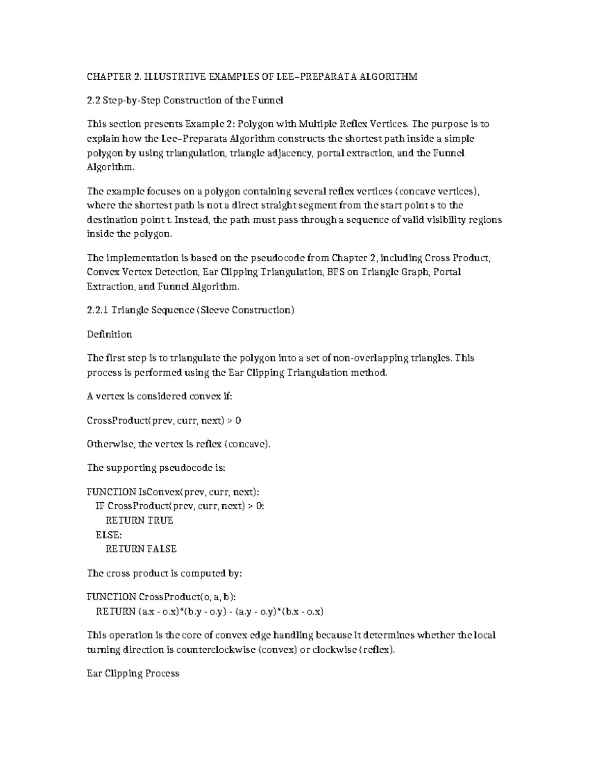 CHAPTER 2: Illustrative Examples of Algorithm - Funnel Construction ...