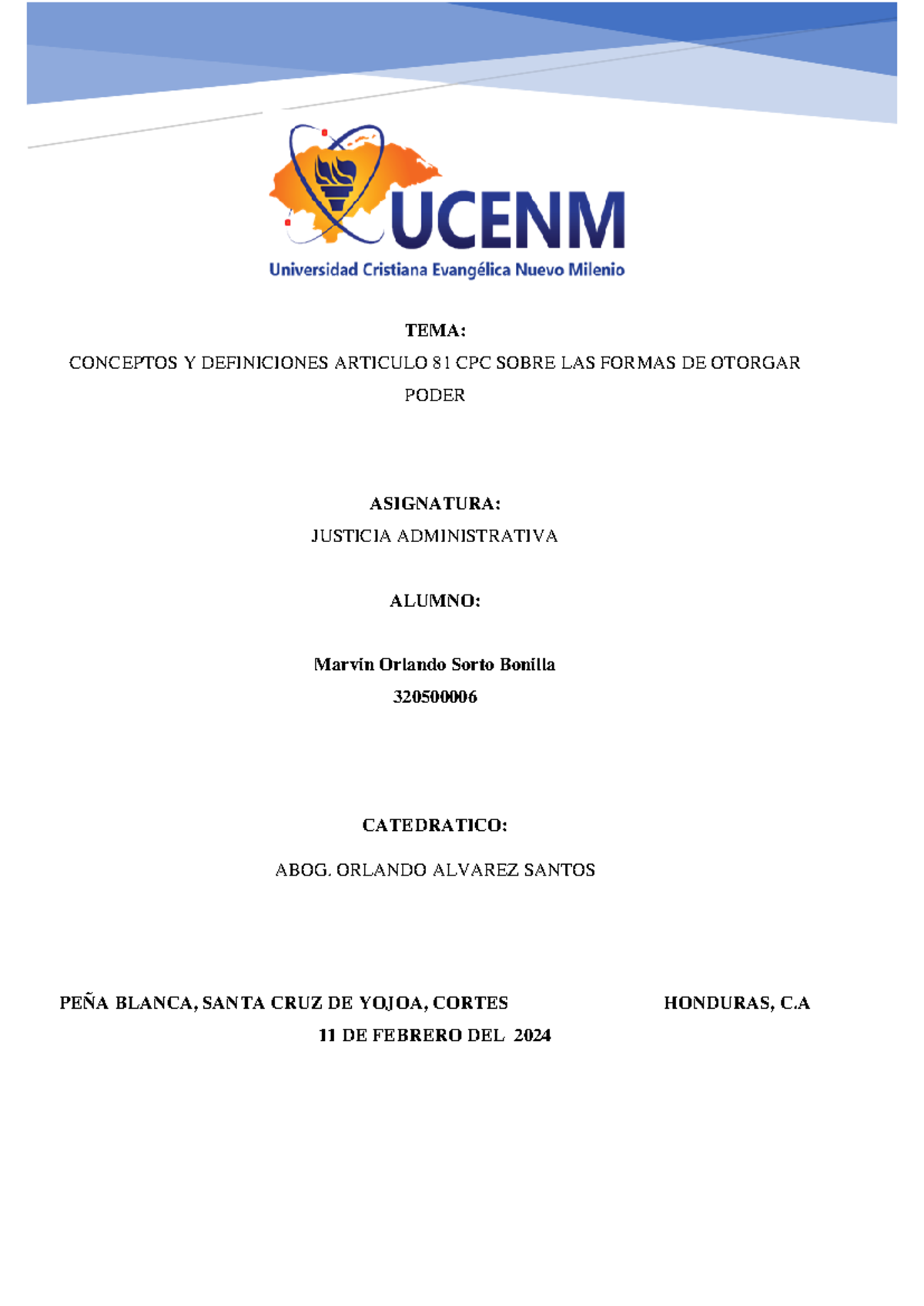 Formas de Otorgar Poder según Artículo 81 CPC - Justicia Administrativa ...