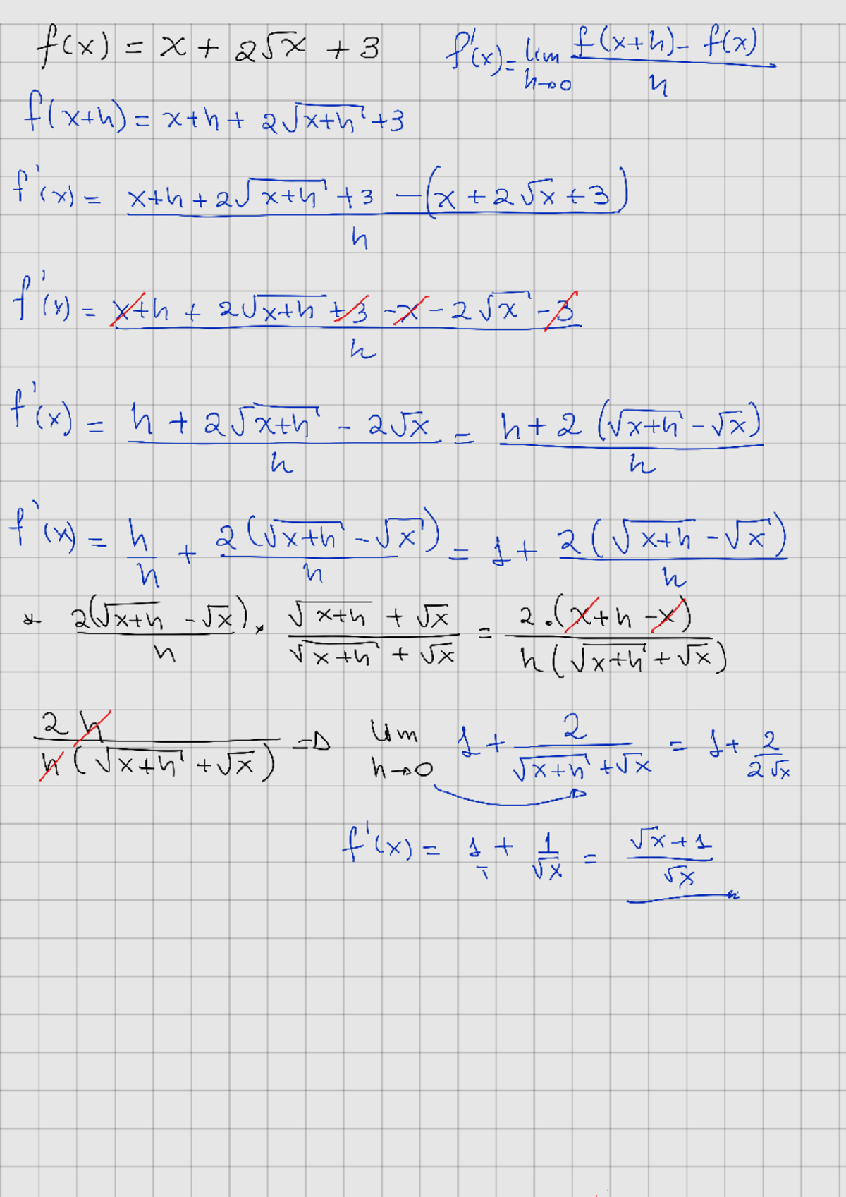 Calculus Control 1: Analyzing Limits and Derivatives - Studocu