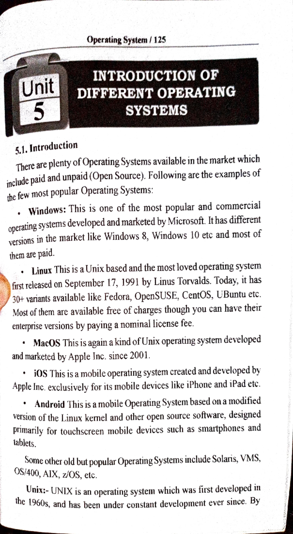 BCA Sem 2 - OS Unit 4: Key Concepts in Operating Systems - Studocu