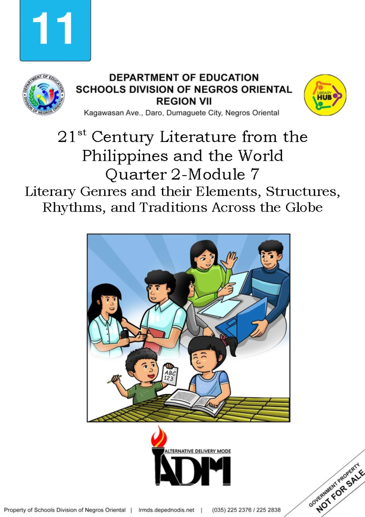 21st CLPW Q2 Module 1 Lesson 1 - 21 st Century Literature from the Philippines and the World ...