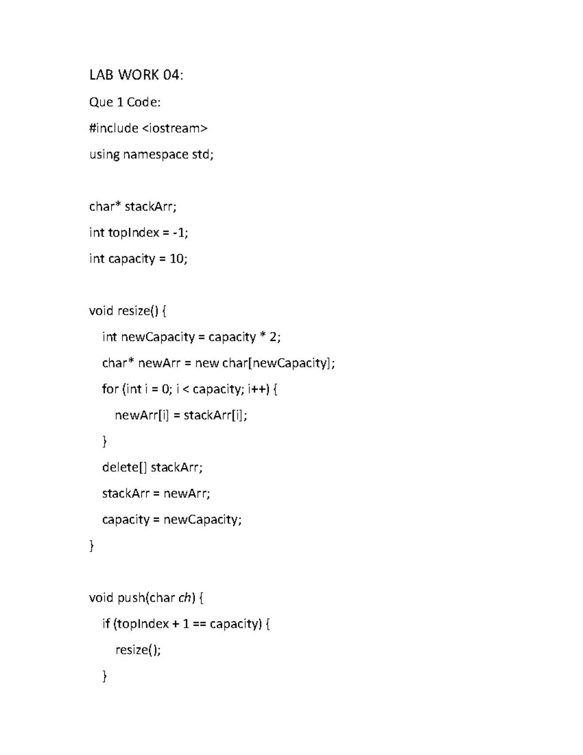 24CS2005 LAB 04: Queue Implementations and Operations - Studocu