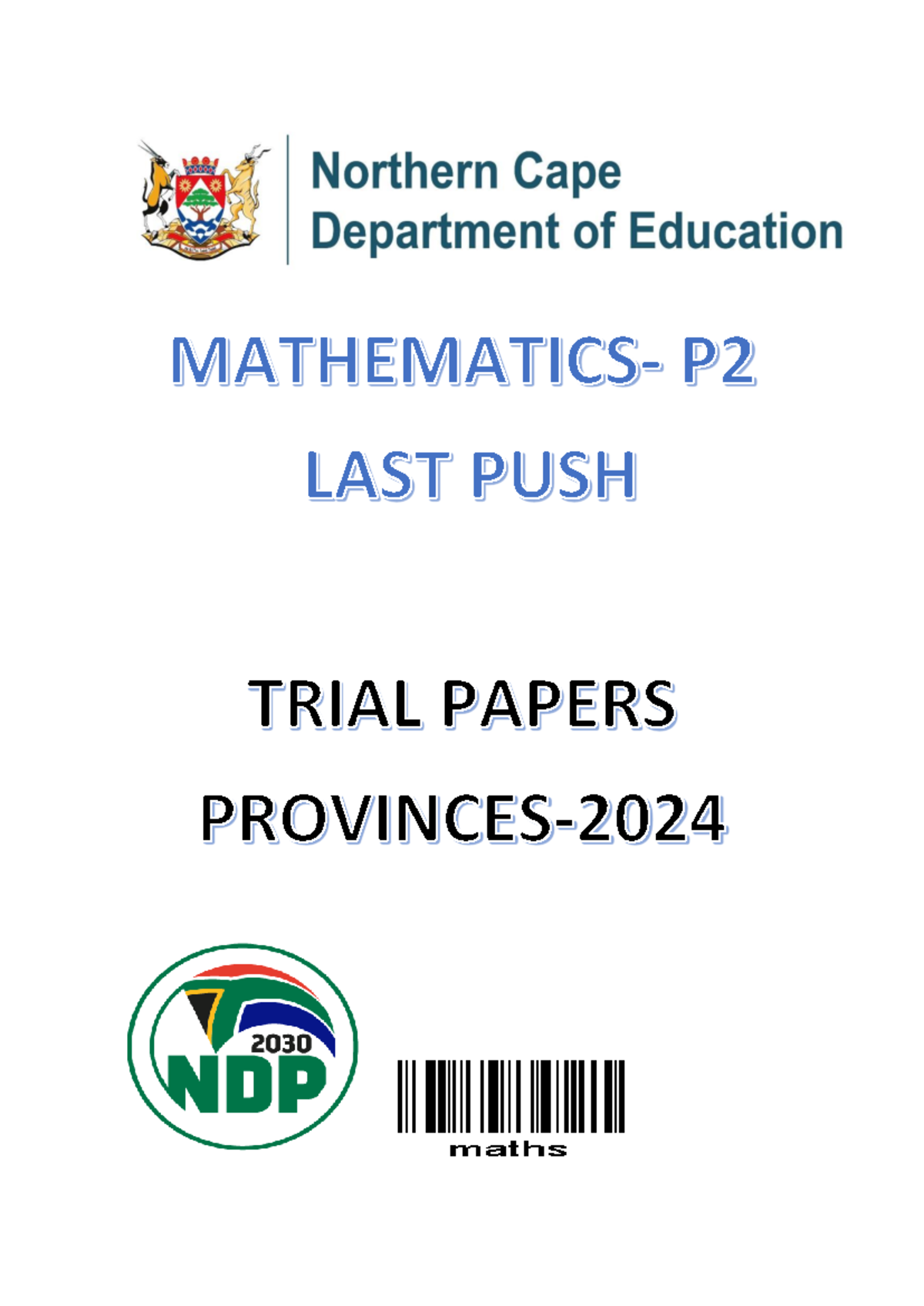 Ncdoe-P1-ENG-2024: Compiled Papers on Geometry & Statistics - Studocu
