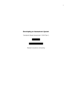 D180 Task 3 - passed - Writing The Literature Review Educational ...