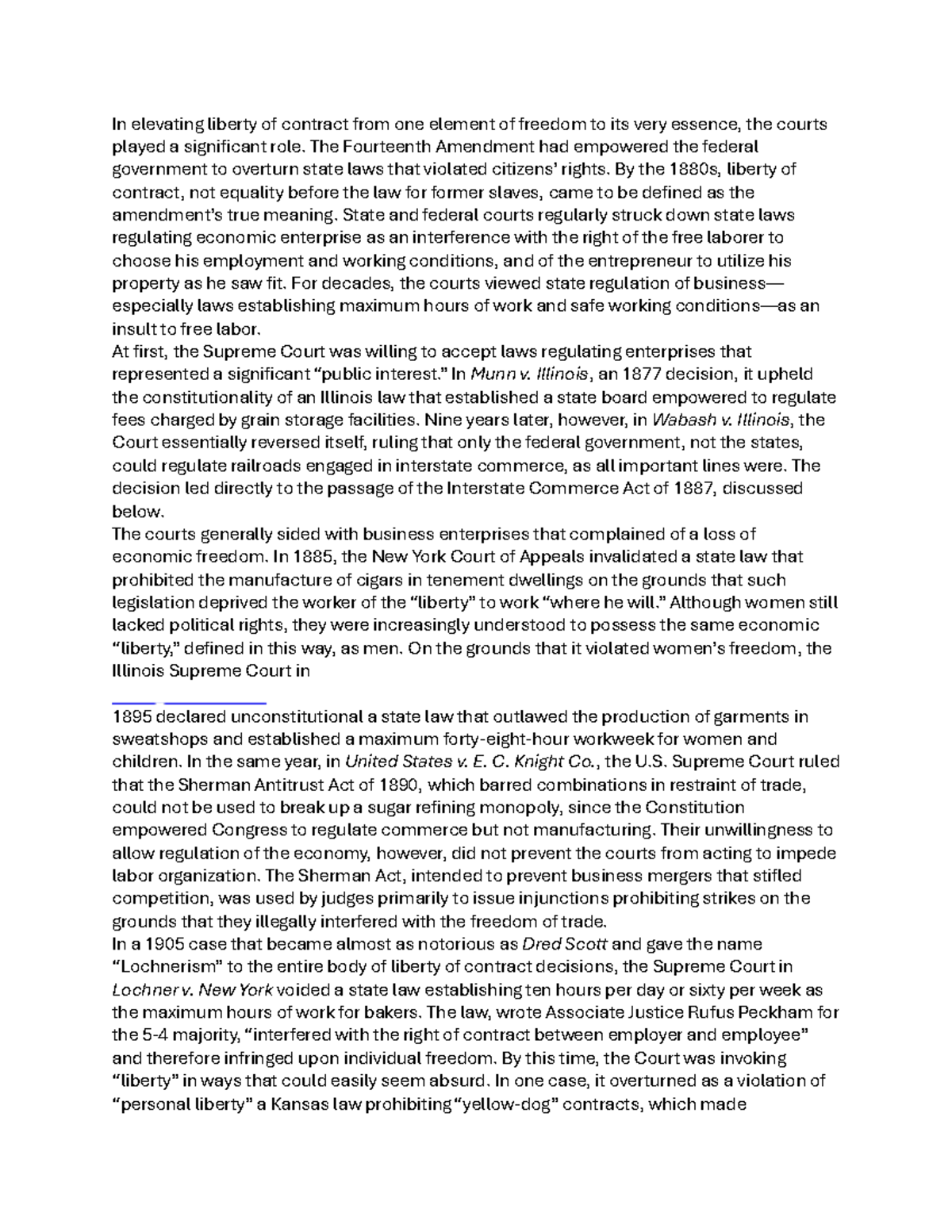 Labor Movements and Economic Ideologies in 19th Century America: A ...