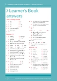 Mathematics Year 8 Learner's Book - Answer Key for Units 1-4 - Studocu